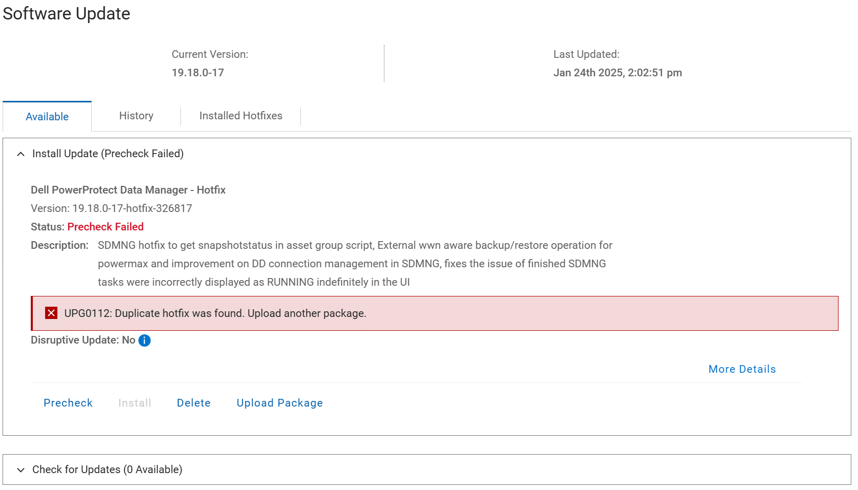 So installieren Sie die neueste Version von PPDM Hotfix | Dell Österreich