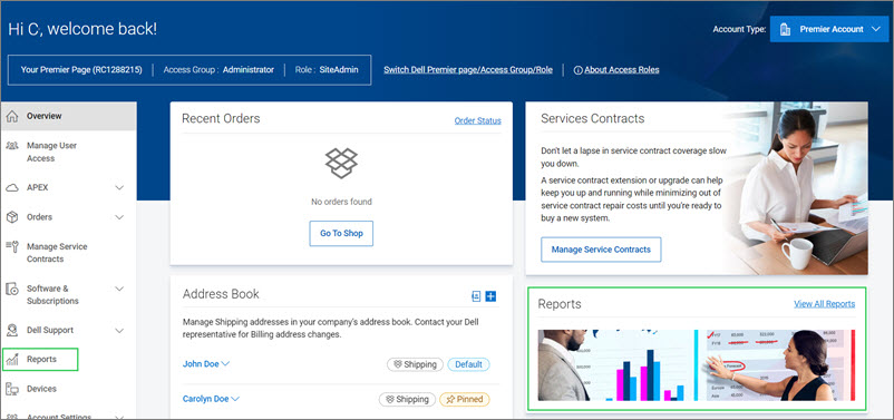 Dell Premier Software Reports | Dell South Africa