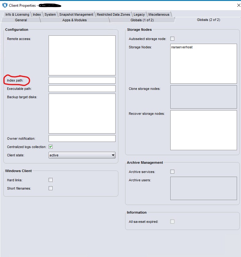 NetWorker: Backups fail with error NetWorker: Backups fail with error