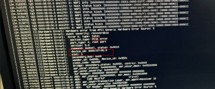 PowerEdge: R860 BCM5719 bus fatal error with PCI1360 and PCI1318 | Dell US