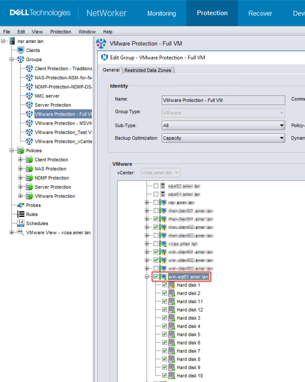 New drives added to a VM are not automatically backed up with the VM | Dell Ecuador