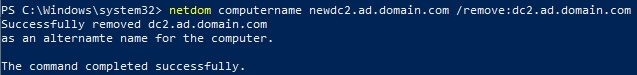 Windows Server How To Properly Rename An Active Directory Domain Controller Dell Us 