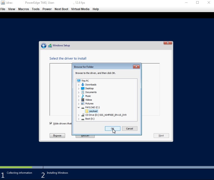 iDRAC: How to mount PERC/SPERC drivers during windows installation ...