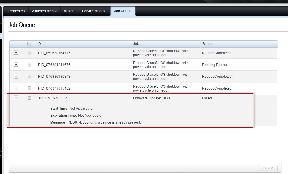 PowerEdge: iDRAC-opdateringer mislykkes med fejlen RED014 – Jobbet for ...