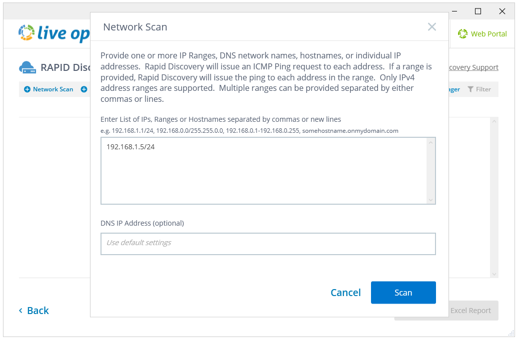 Live Optics | RAPID Discovery | Complete a VMware vCenter scan with ...