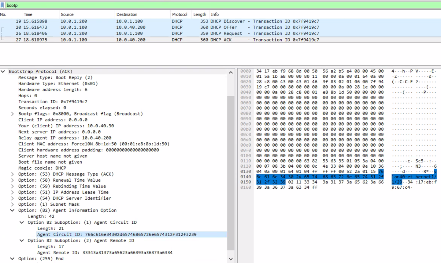 PowerEdge: How to Configure Windows DHCP Server to Process DHCP Relay Agent Option 82 Circuit ID ...