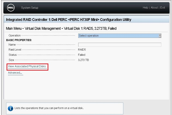 PowerEdge: How to Import a Foreign Configuration in the RAID Controller Using the System Setup ...