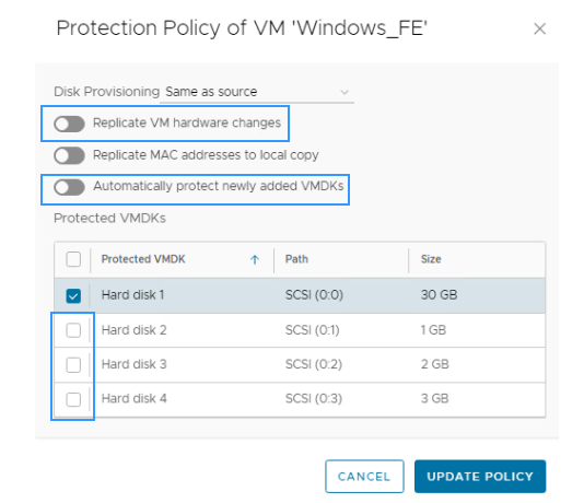 RecoverPoint for VMs: Datastore space utilization issues when a protected Virtual Machine mounts ...