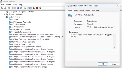 High Definition Audio Controller Error on Precision Laptops | Dell US