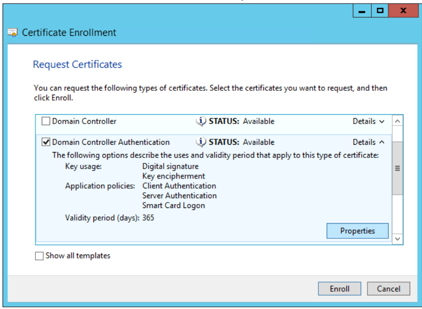 PowerStore: Create SSL Certificate from Microsoft Certificate Authority to Enable Secure LDAP ...