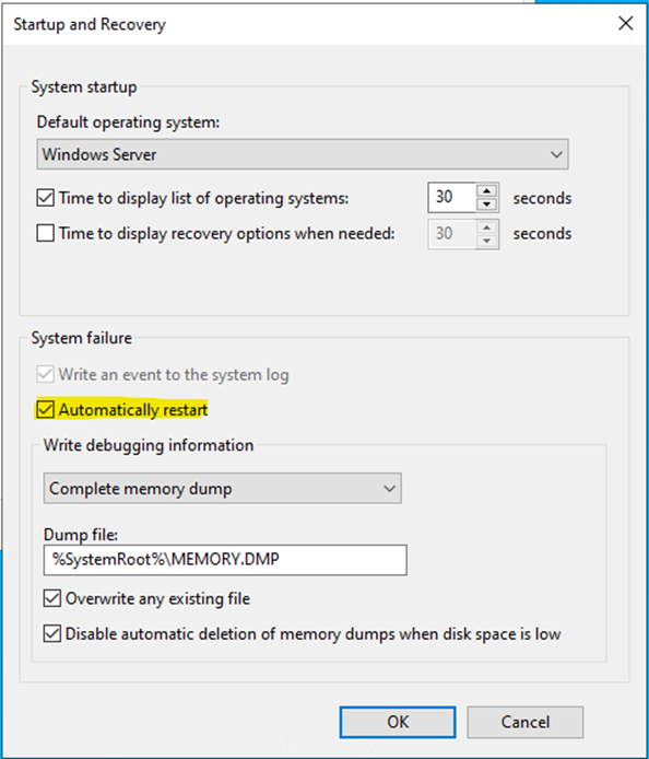 Windows Server: Server Reboots Automatically Instead of Manually Rebooting | Dell India