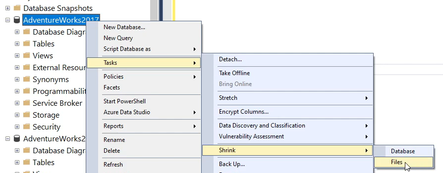 Reduzca el registro de transacciones de Microsoft SQL Server de manera ...
