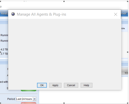 Avamar Unable To Browse For Files To Backup Or Unable To Select A Plug In For Restore In The