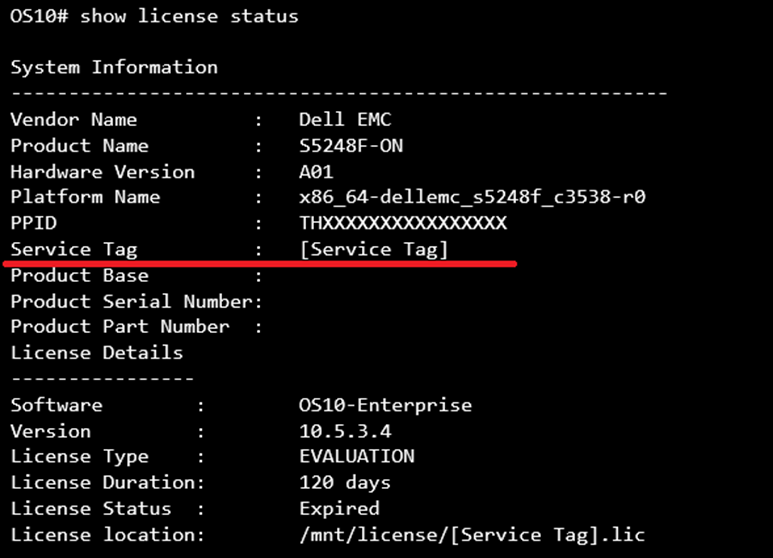Open Networking Switch: OS10搭載スイッチ筐体交換時のライセンス移行について | Dell 日本