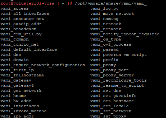 VxRail: What is the vCenter VAMI | Dell US