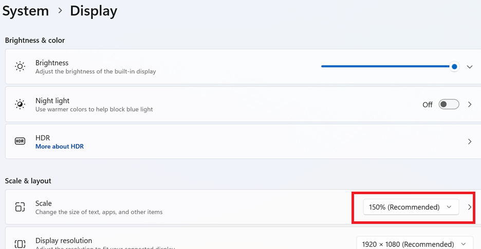 Laptop DPI Scaling Auto Changes When Switching to NVIDIA dGPU Mode ...