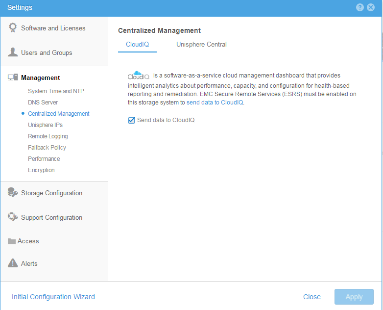CloudIQ: Cloud IQ is not sending data to Dell Technologies | Dell US