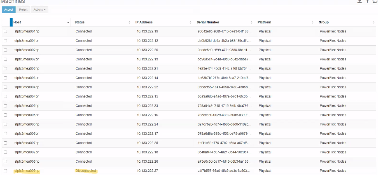 El reemplazo del sistema operativo PowerFlex 4.x de CentOS con CloudLink a SUSE falla | Dell ...