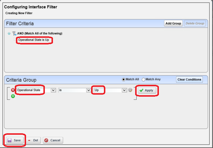 Dell EMC Networking OpenManage Network Manager 6.x - Interface or port ...