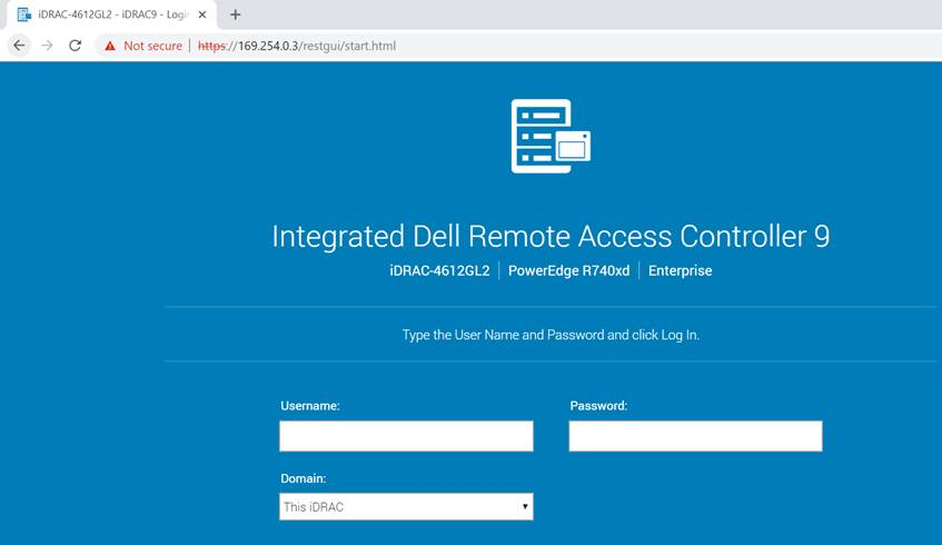 How to: Connect to iDRAC over USB (All Data Protection Appliances on the Dell PowerEdge Platform ...