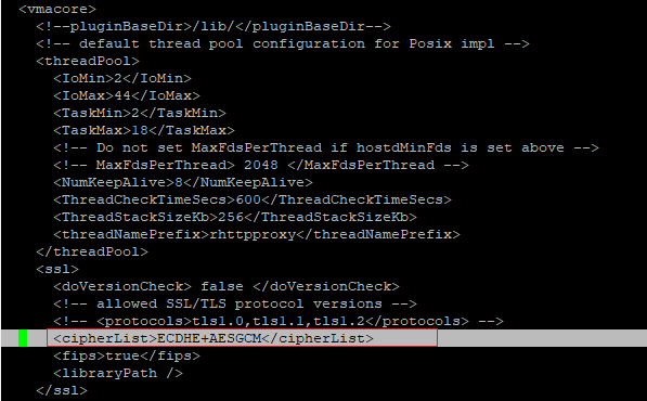 PowerProtect and IDPA: Disabling Static or Non-Ephemeral ciphers for ...