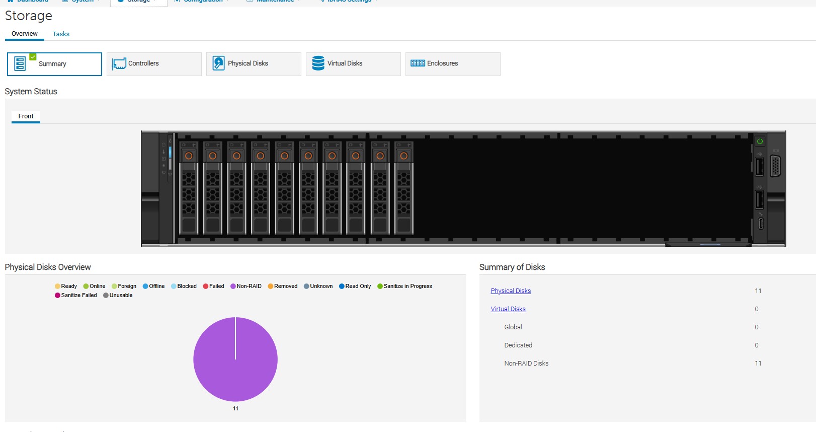 UI Drive Map Image Support in iDRAC9 for PowerEdge 14G, 15G, and 16G ...