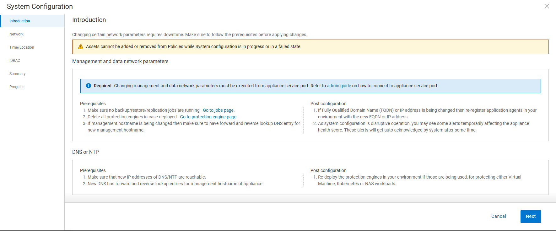 Assets cannot be added or renewed from Policies while system ...