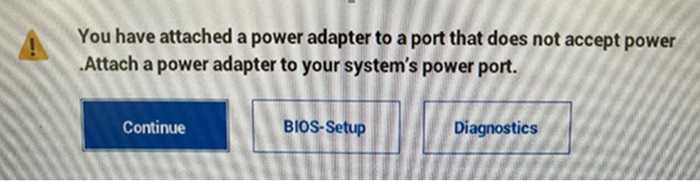 Dell Gaming Laptop Shows a Power Adapter Warning Message When ...