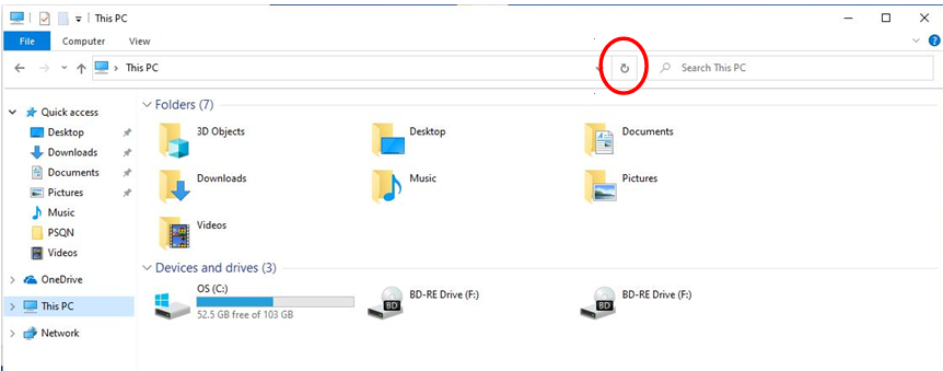Redundant ODD icon in 'This PC' on Vostro 3890 or 3690, Inspiron 3891 ...