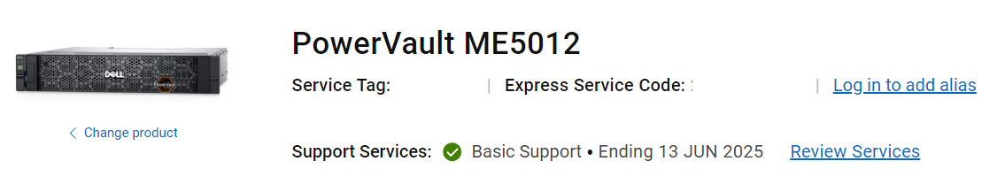 PowerVault ME4, ME5: A solid-state disk (SSD) is nearing its end of ...
