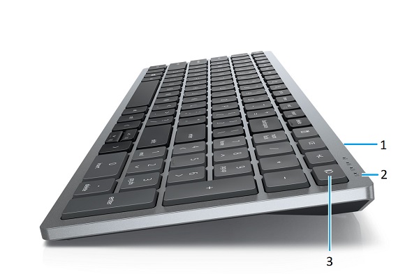 Guía de uso y solución de problemas del teclado compacto Dell Pro Plus ...