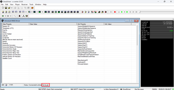 Unable to Get a Location Fix With the Universal GNSS Driver on a Dell ...