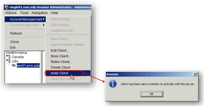 Avamar: Summary of methods to register and activate an Avamar client ...