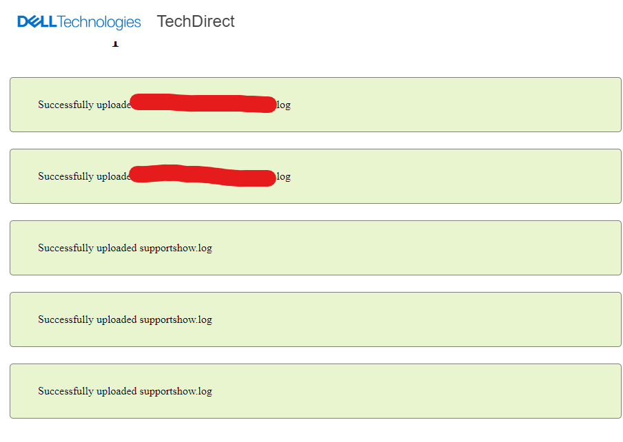 How to use TechDirect to upload files to Service Requests | Dell India