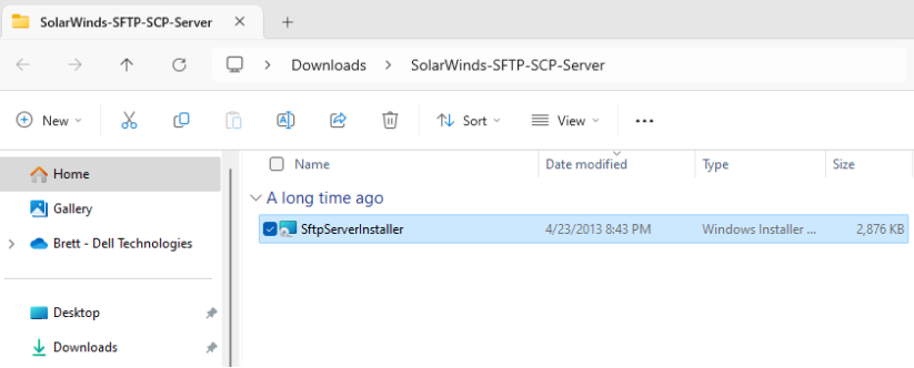 Connectrix: How to Configure SolarWinds SFTP or SCP Server for Brocade ...