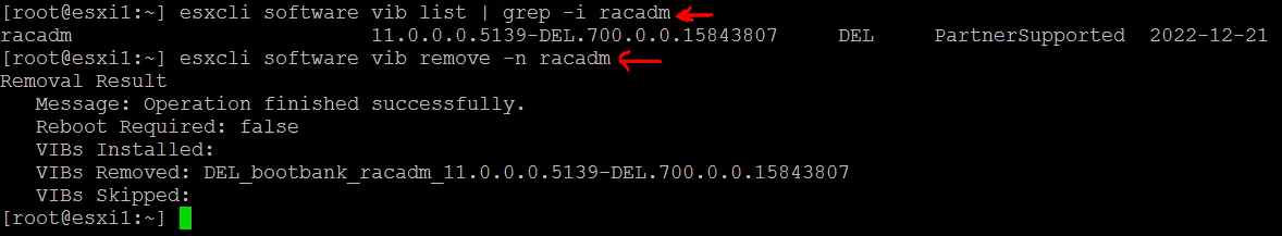 PowerEdge: GuestOS(CentOS/RHEL/ESXi)에서 racadm(iDRAC 툴)을 사용하여 iDRAC와 상호 작용하는 방법 | Dell 대한민국