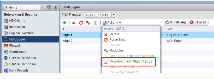 NSX Routing: Collecting Logs Specific to DLR and ESG Routing | Dell ...