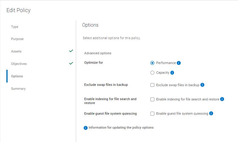PowerProtect Data Manager TDSM backup configuration for a VM fails with ...