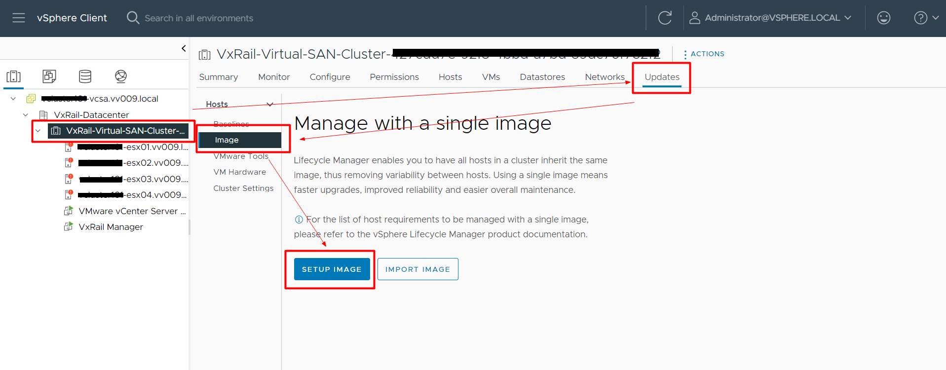 VxRail: Cluster Migrate Fails at Clustermigrationexec Phase as vLCM Not ...