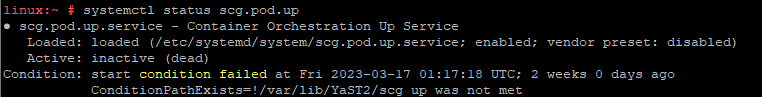 Secure Connect Gateway Virtual Edition: esrsde-app fails to create ...