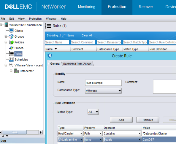 NetWorker Management Console - Internal Server Error. Please refer to ...