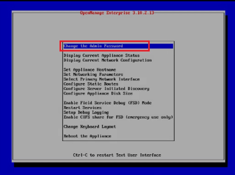 OpenManage Enterprise(OMEnt)における管理者パスワード変更方法 | Dell 日本