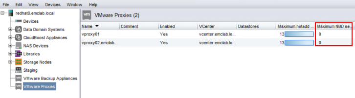 Nvp Vproxy Vm Backup Does Not Complete With Vmware Proxy Is Not Available For Datastores