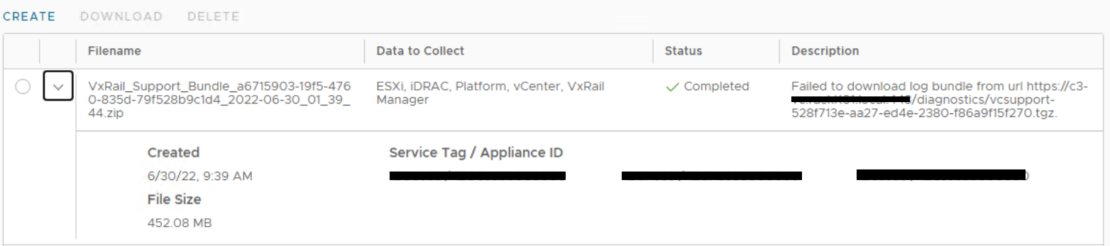 VxRail: Failed to collect vCenter log bundle due to log generation takes a long time | Dell US