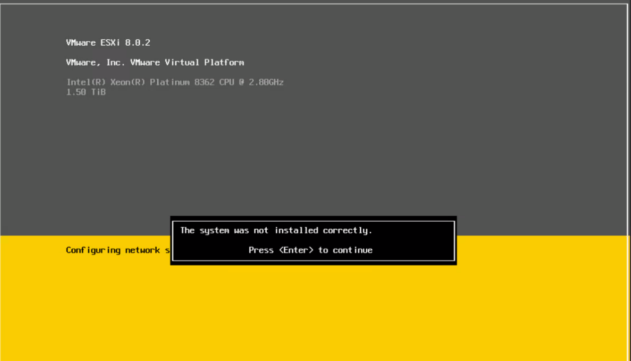 VxRail and VCF on VxRail: Post reimage, 8.0.200 RASR Failed With Error ...