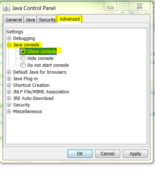How to enable Java console debugging to troubleshoot NMC log in or NMC GUI launching issue | Dell US